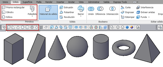 Curso online de AutoCAD 3D - libre: Modelado básico con sólidos